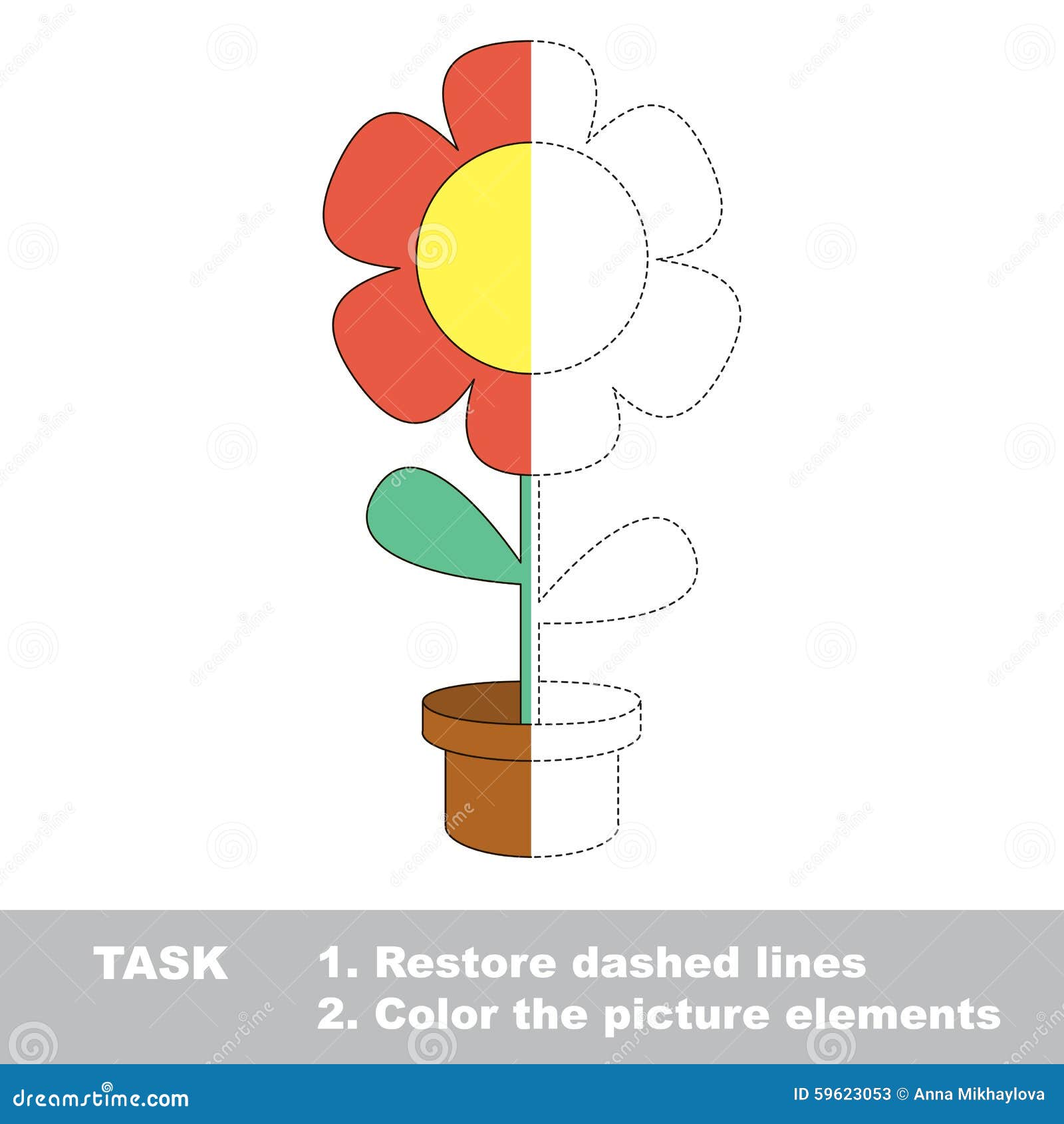 Dashed Line Texture. Cartoon Vector | CartoonDealer.com #64031177