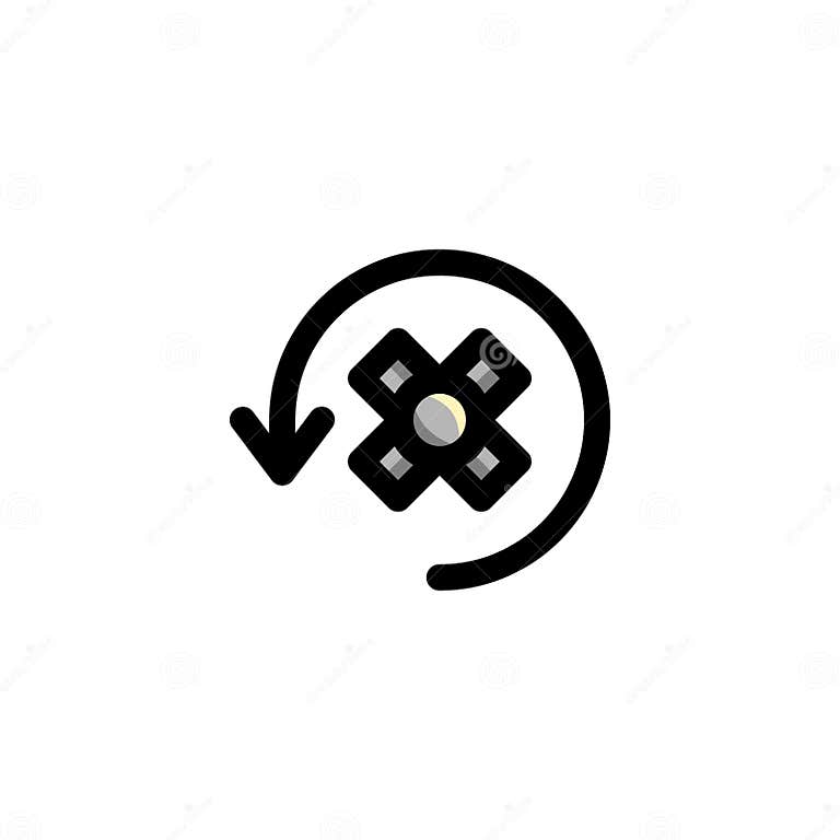 Restore Icon stock vector. Illustration of restore, data - 266547793