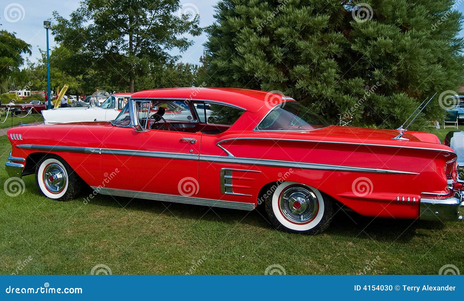 Restored Classic stock photo. Image of bodywork, fifties - 4154030