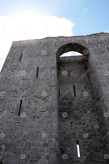 Restored Listowel castle stock photo. Image of arches - 18833200
