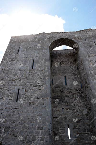 Restored Listowel castle stock photo. Image of arches - 18833200