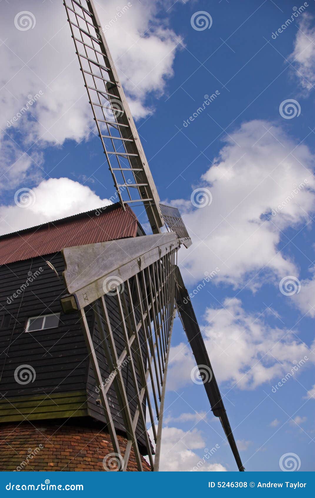 Restored mill stock photo. Image of historic, miller, wind - 5246308