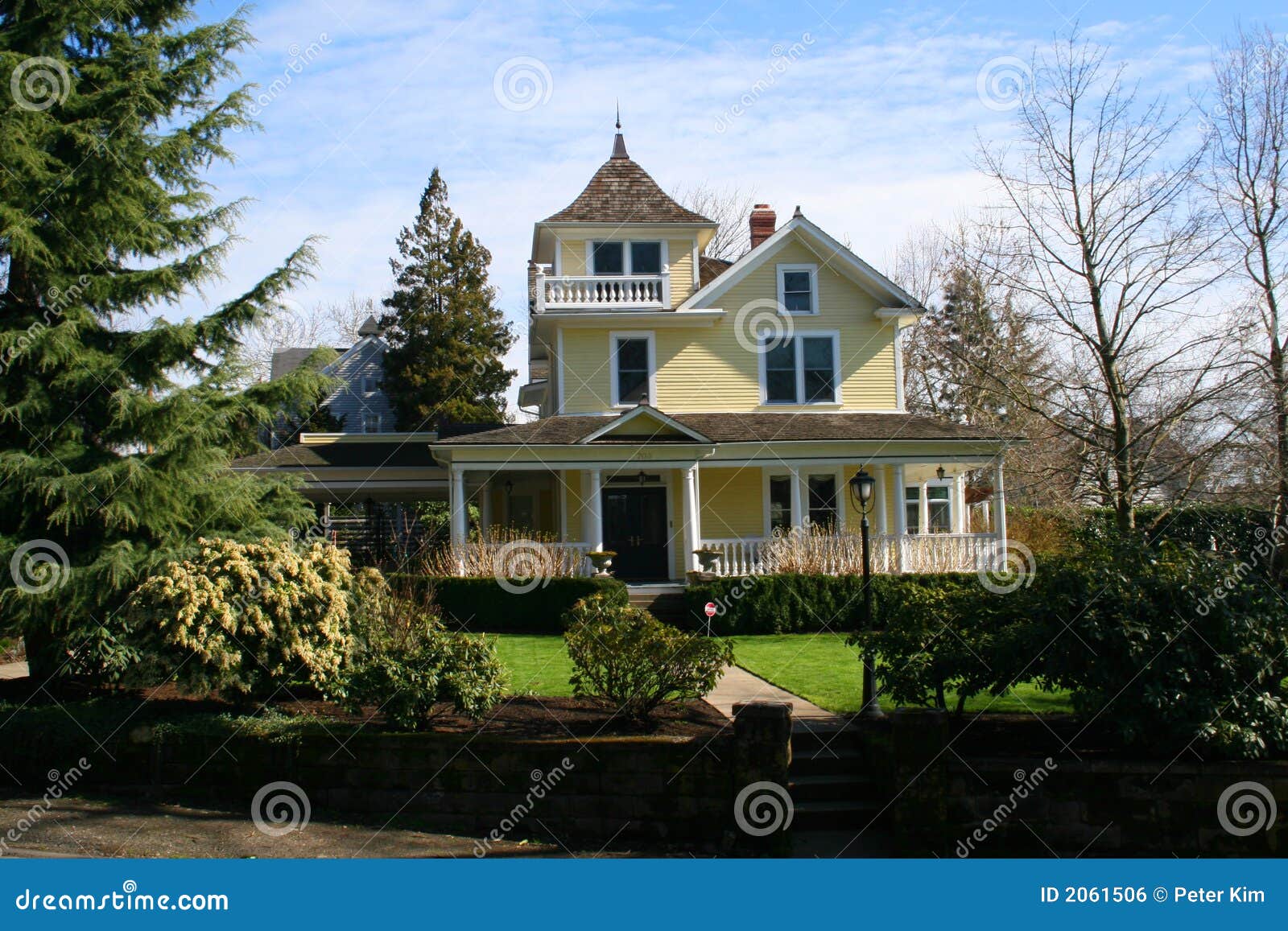 Restored Old House. Royalty Free Stock Image - Image: 2061506 Restored Old House. Royalty Free Stock Image - Image: 2061506