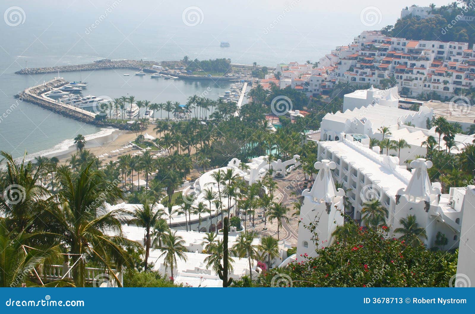 Restort stock image. Image of destination, condo, pool - 3678713