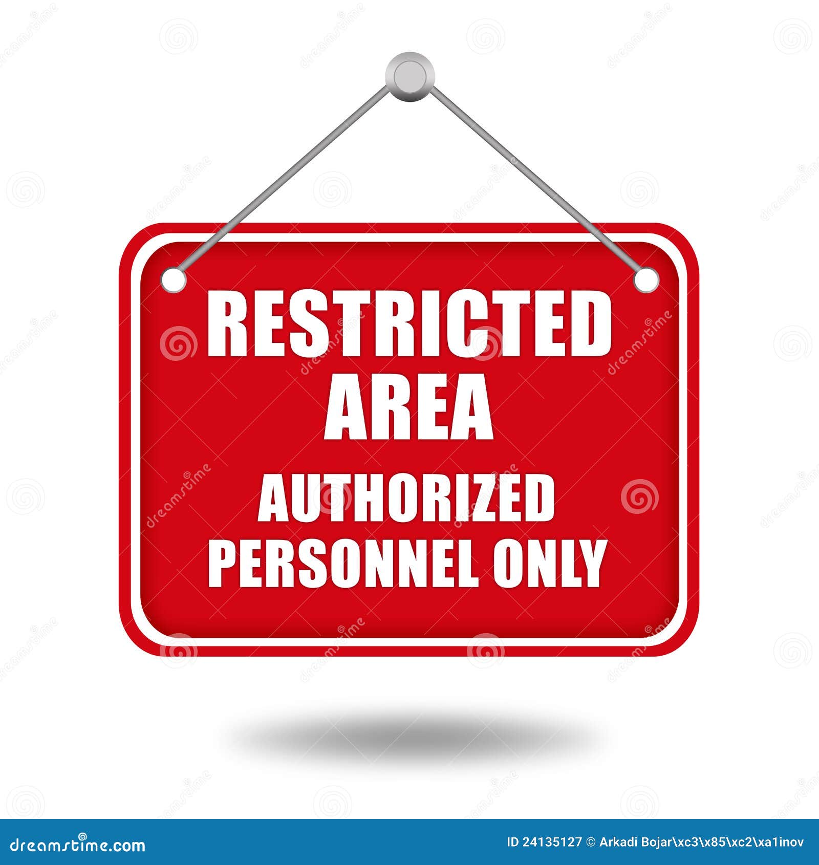 Restricted area stock illustration. Illustration of entry - 24135127