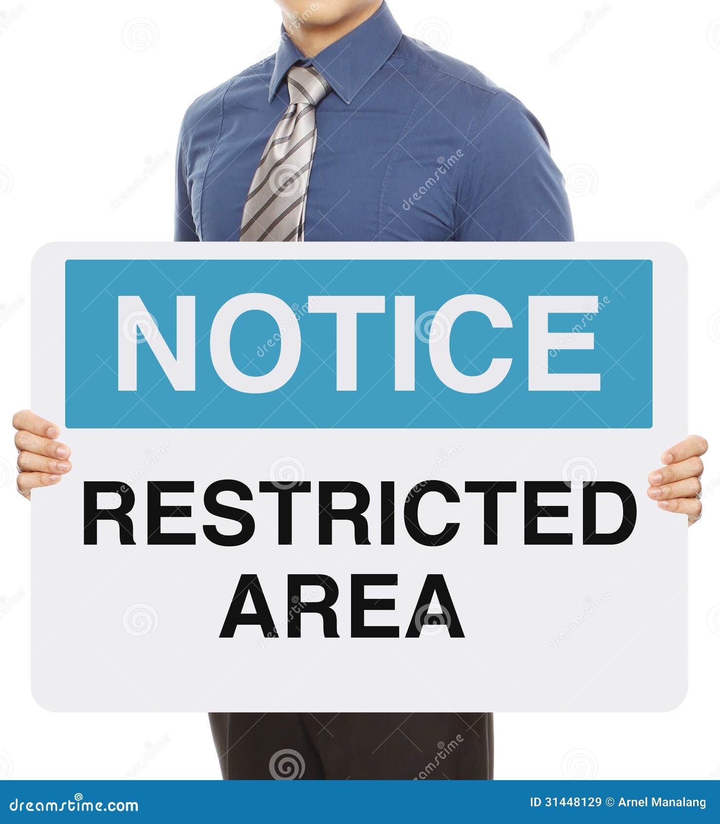 Restricted Area stock image. Image of area, beware, displaying - 31448129