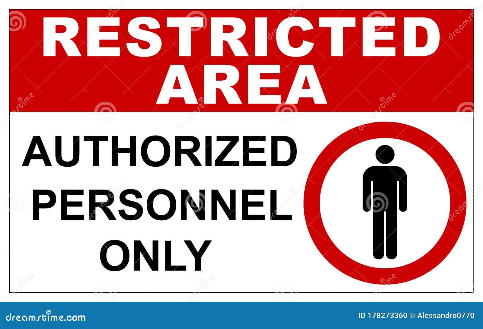 No Entry. Warning Sign. Hand Lettering. Caution Attention Signpost ...