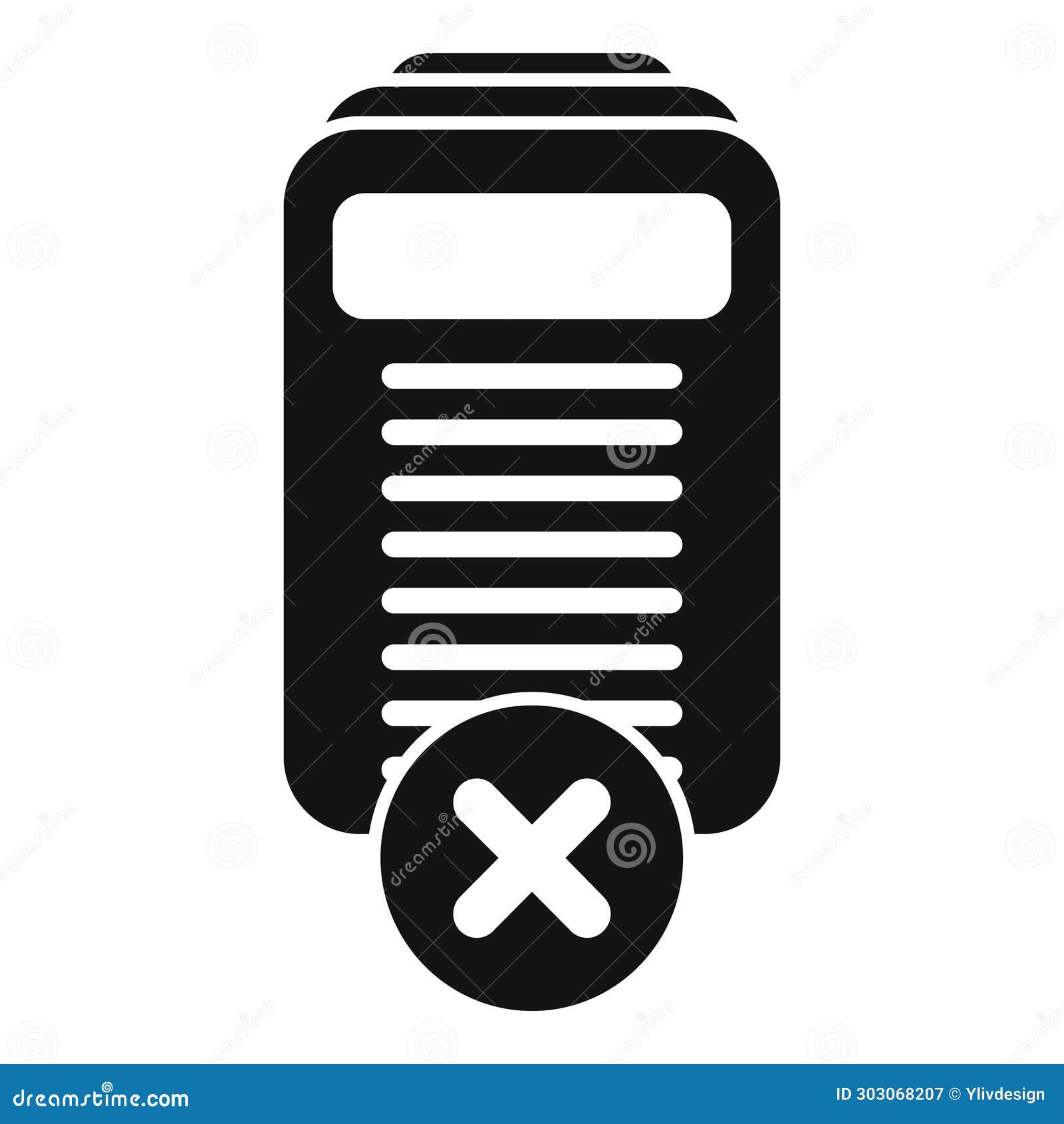 Restricted Content Icon Simple Vector. Data Cloud Process Stock ...