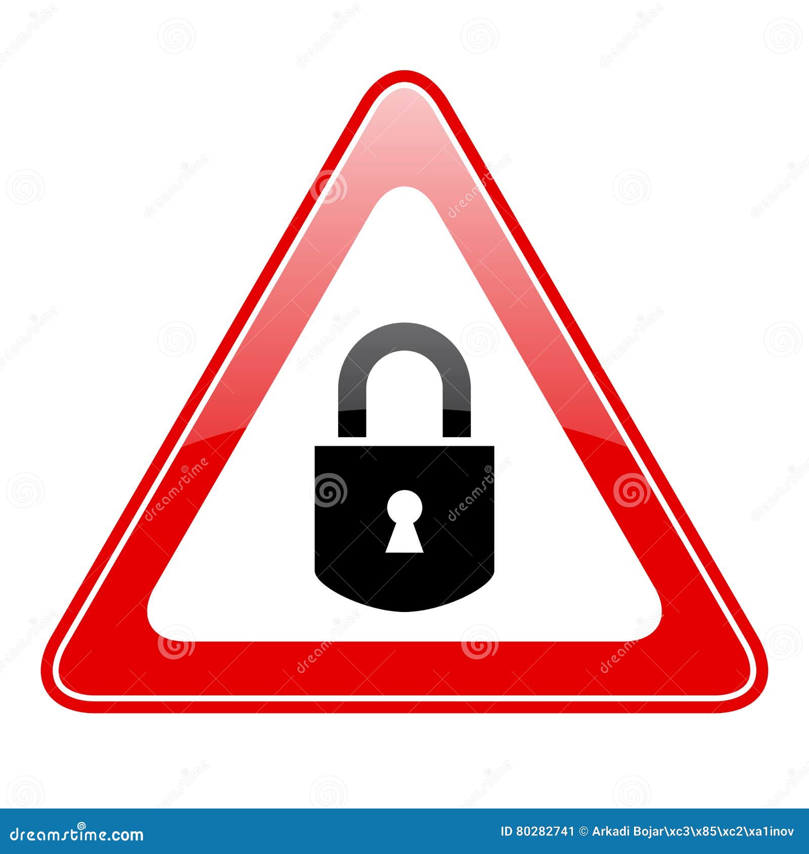 Restricted lock sign stock vector. Illustration of background - 80282741