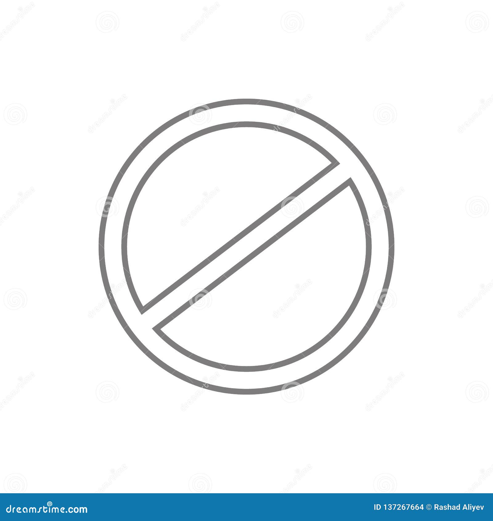 Restricted, Vector Design Site Icon. Element of Cyber Security for ...