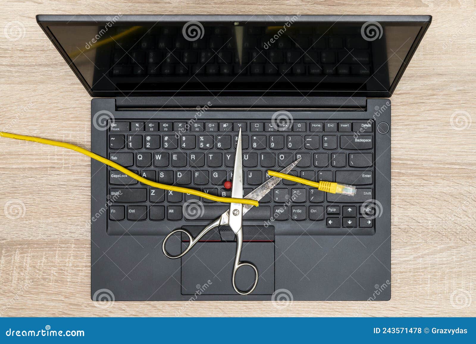 Restricting Access To Information from the Internet Stock Photo - Image ...