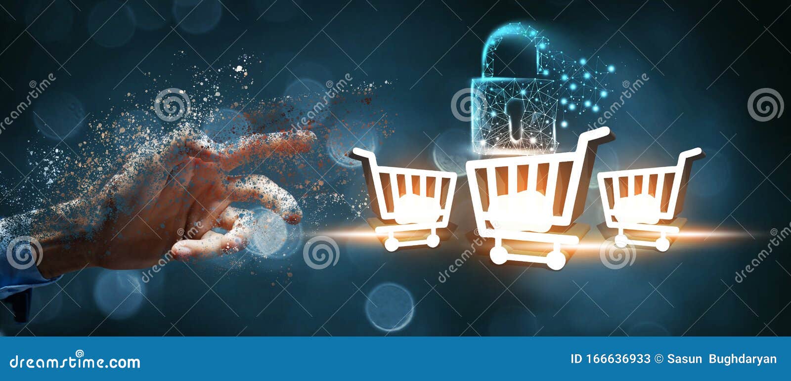 Restriction on Online Shopping Minimalist Concept Stock Image - Image ...