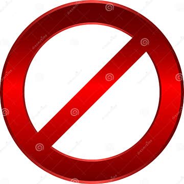 Restriction sign stock vector. Illustration of shut, street - 10884347