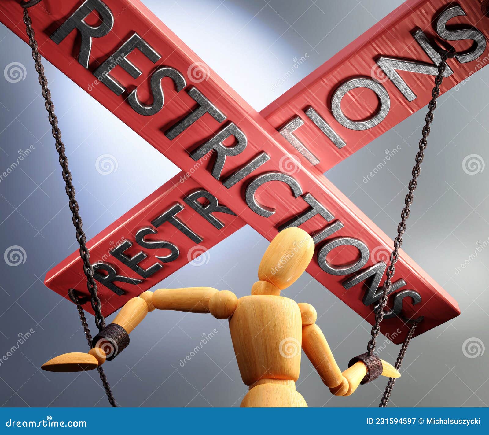 Restrictions Control, Power, Authority and Manipulation Symbolized by ...