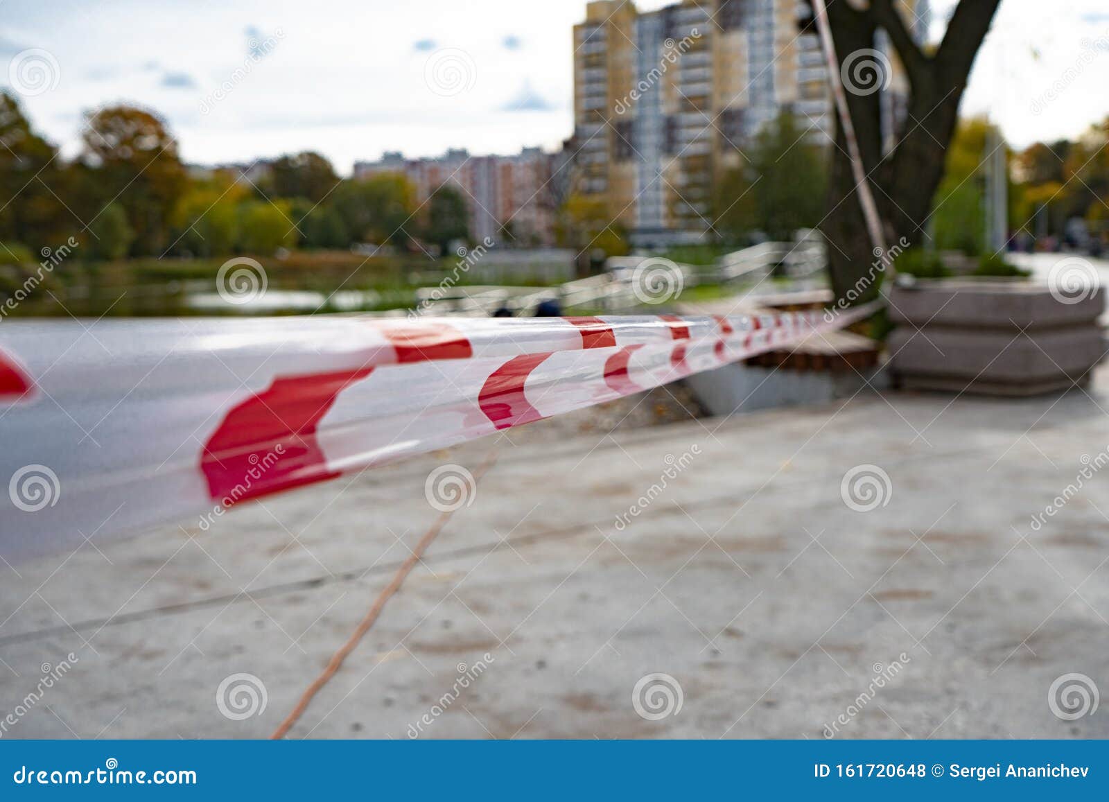 Restrictive Tape, Passage is Prohibited Stock Photo - Image of passage ...