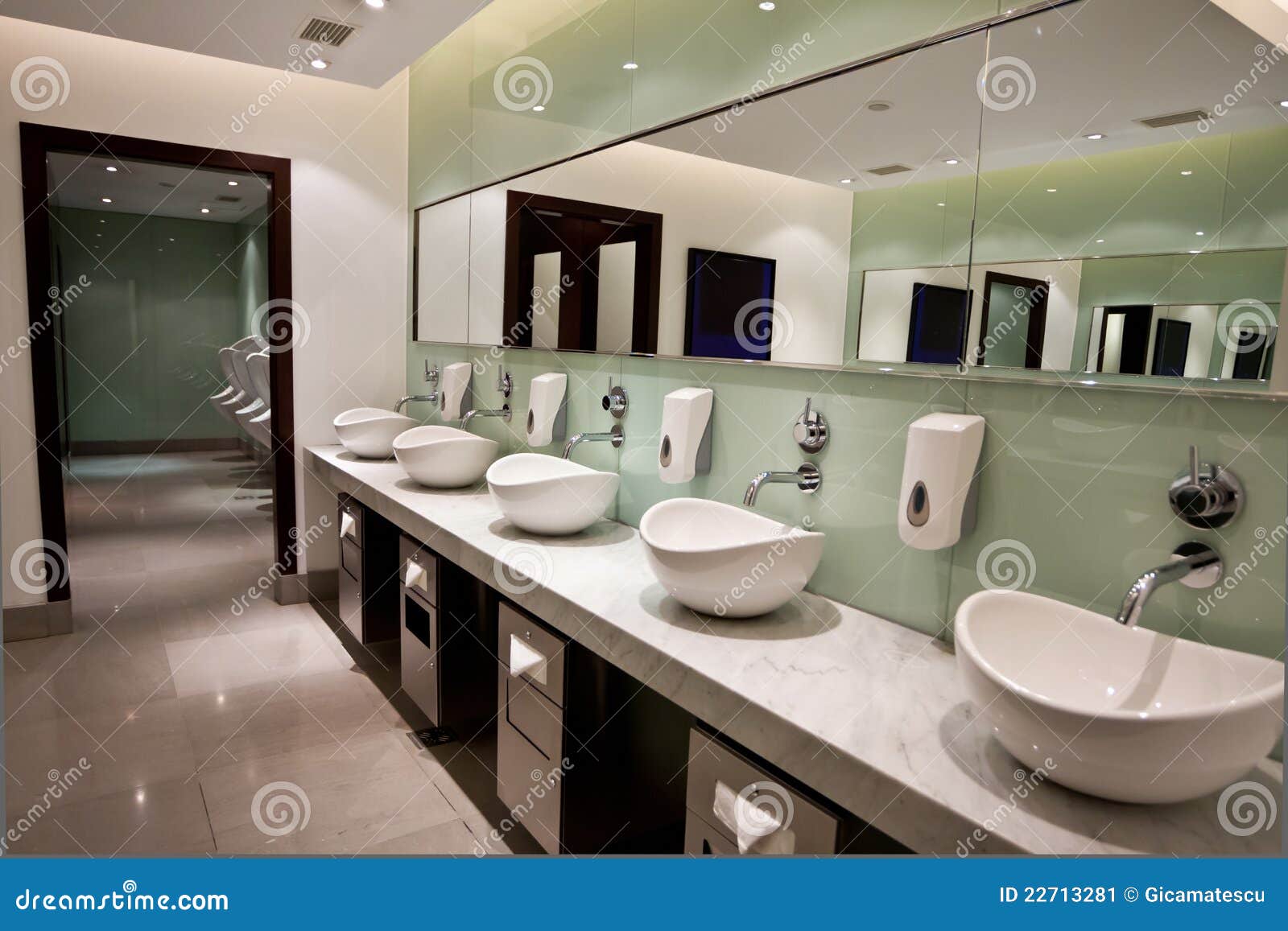 Restroom stock image. Image of fresh, hygiene, marble - 22713281