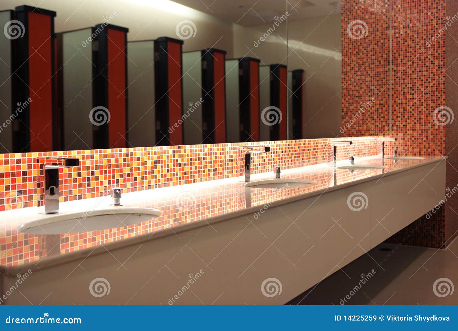 Restroom interior stock image. Image of design, gents - 14225259