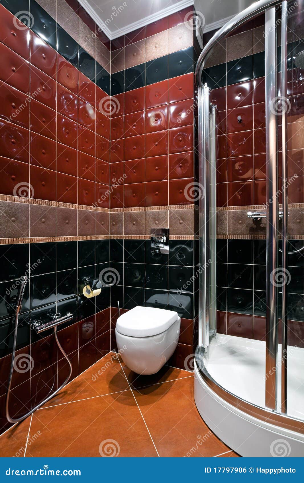 Restroom interior stock photo. Image of elegance, design - 17797906