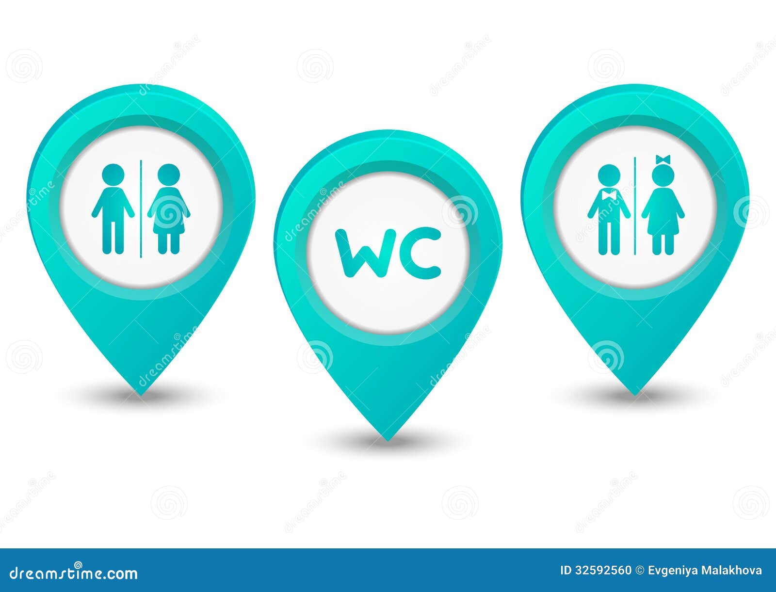 Restroom map pointers stock vector. Illustration of mark - 32592560 Restroom map pointers stock vector. Illustration of mark - 32592560