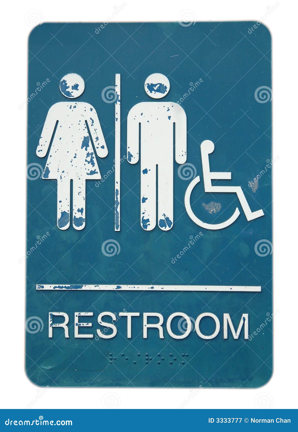 Restroom Sign In Park. Stock Photography | CartoonDealer.com #60567656