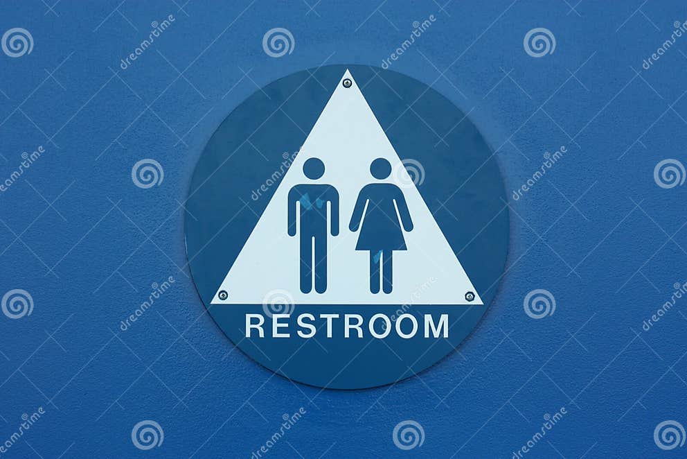 Restroom sign stock photo. Image of bathroom, drop, classic - 5048860
