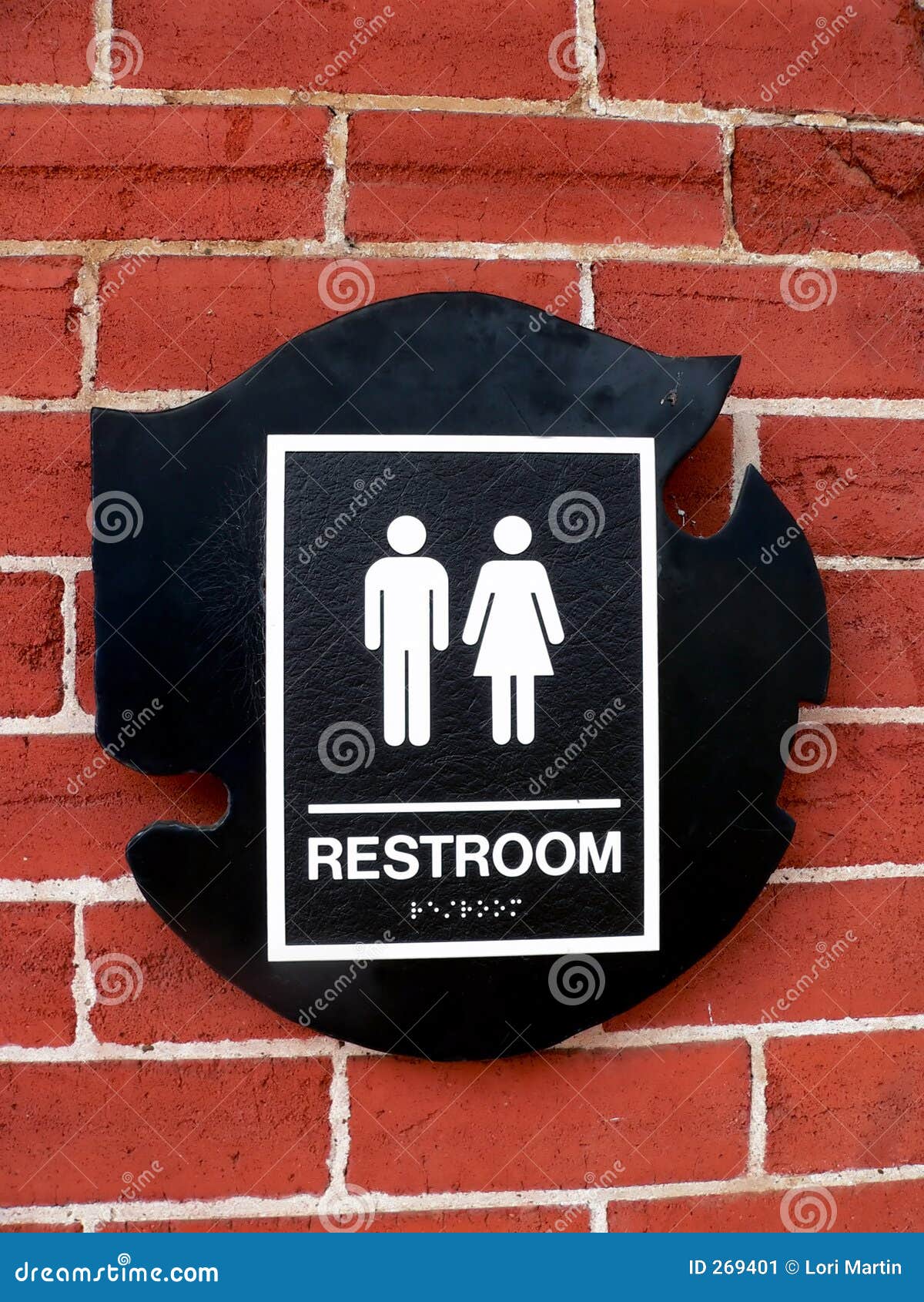 Restroom Sign For Male Identifying & Non-binary Royalty-Free Stock ...