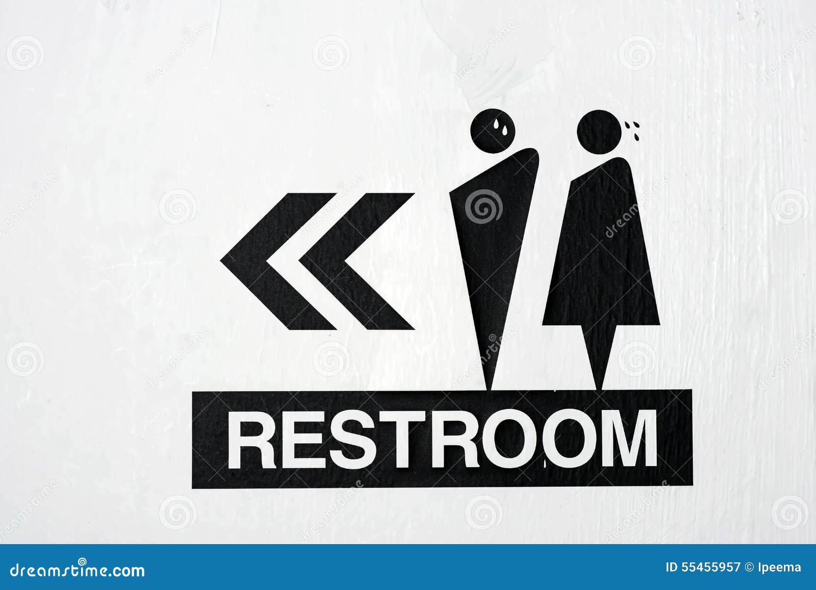 Restroom Sign stock image. Image of lady, design, washroom - 55455957