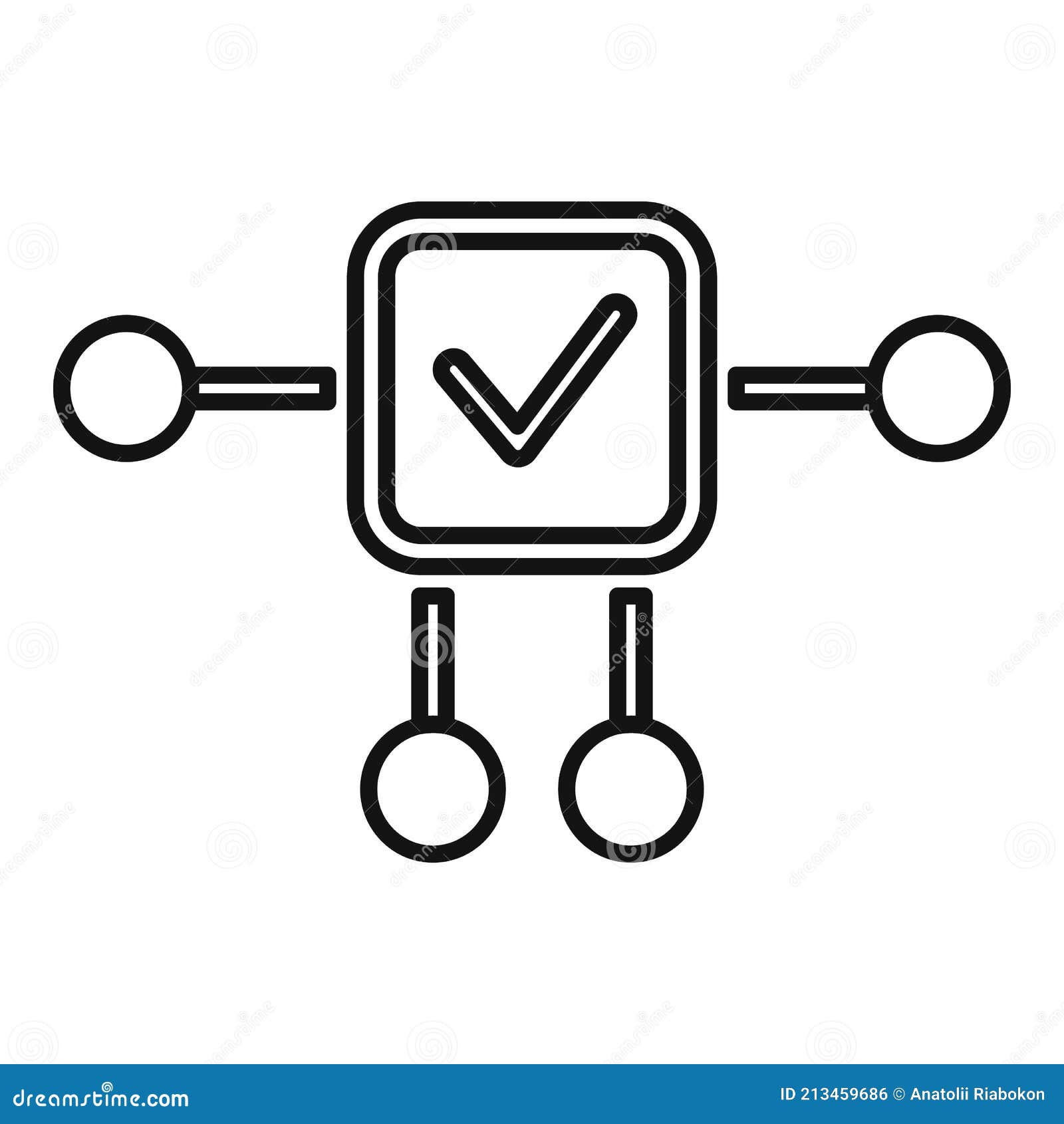 Restructure Plan Icon, Outline Style Stock Vector - Illustration of ...