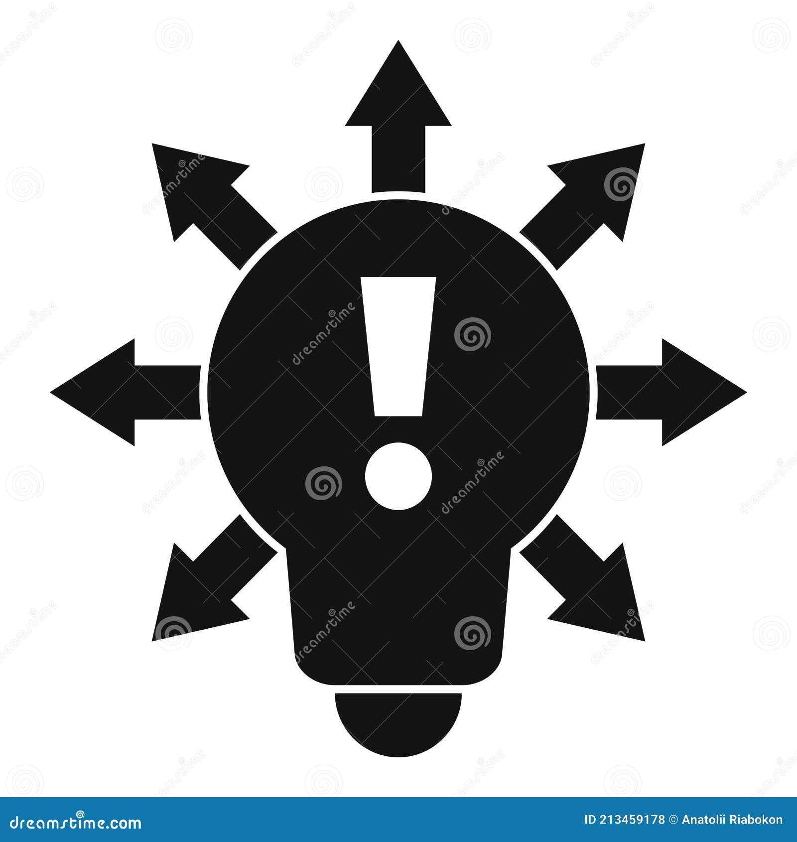 Restructuring Idea Icon, Simple Style Stock Vector - Illustration of ...