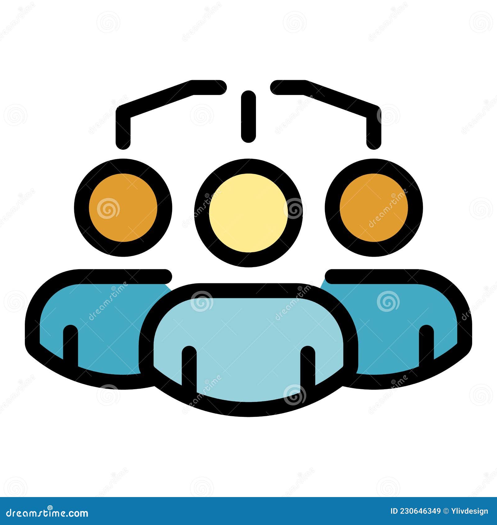 Restructuring People Group Icon Color Outline Vector Stock Vector ... Restructuring People Group Icon Color Outline Vector Stock Vector ...
