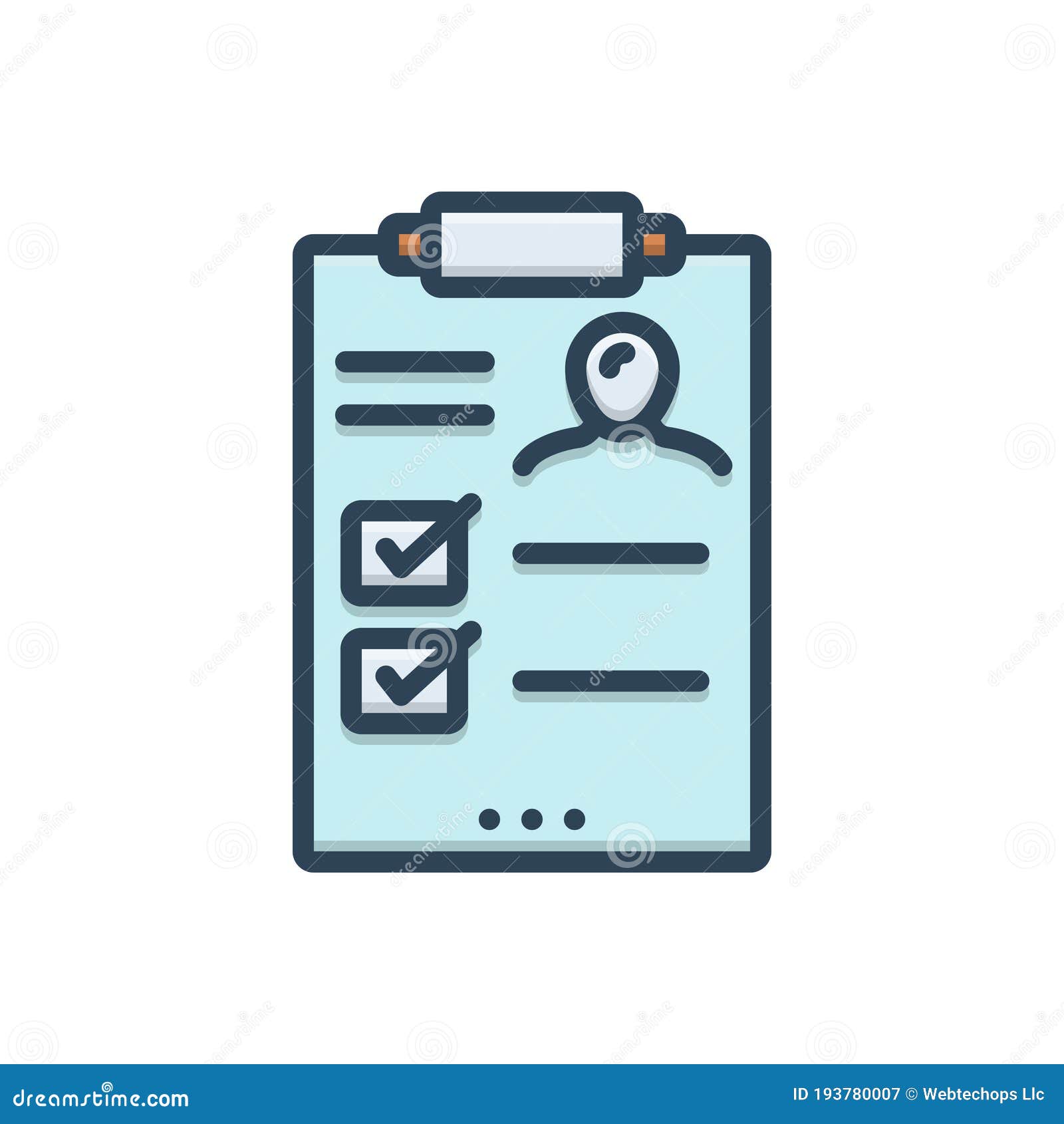 Color Illustration Icon for Result, Outcome and Consequence Stock ...