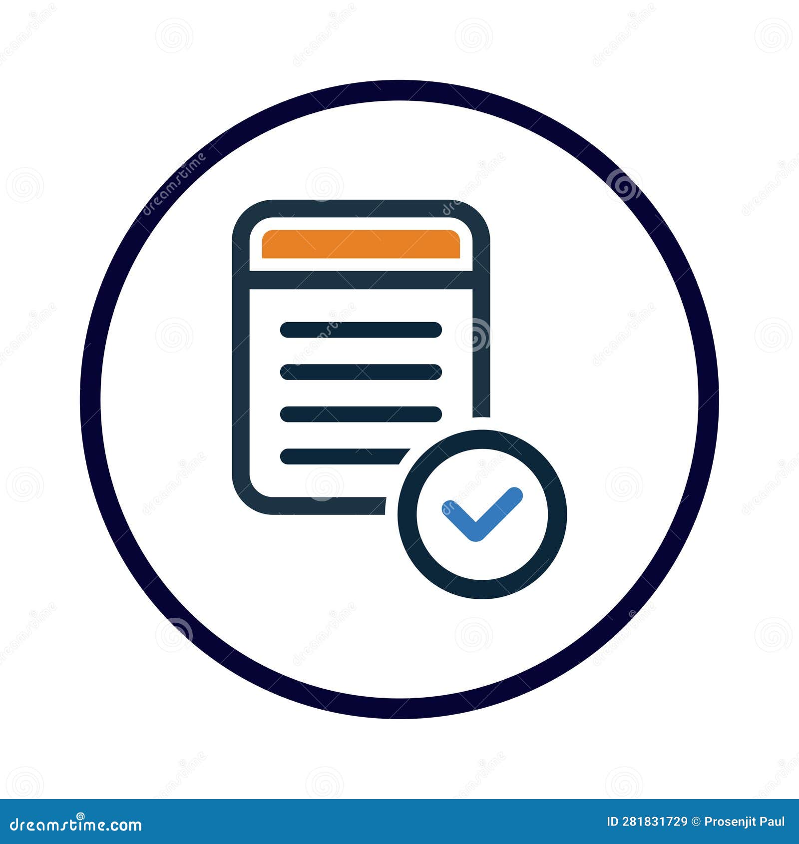 Result, Note, Check, Agreement, Report Check Icon Stock Vector ...