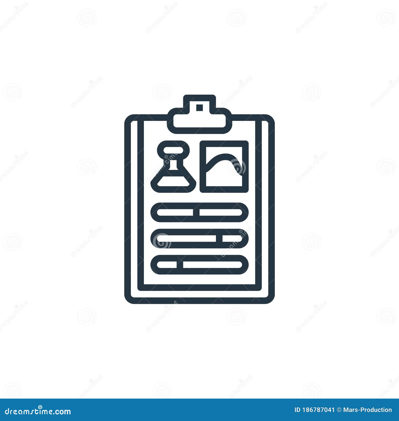 Result Vector Icon. Result Editable Stroke. Result Linear Symbol for ...