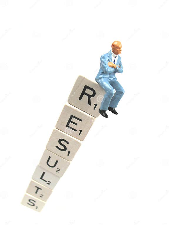 Results stock image. Image of economics, slide, summit - 4295657