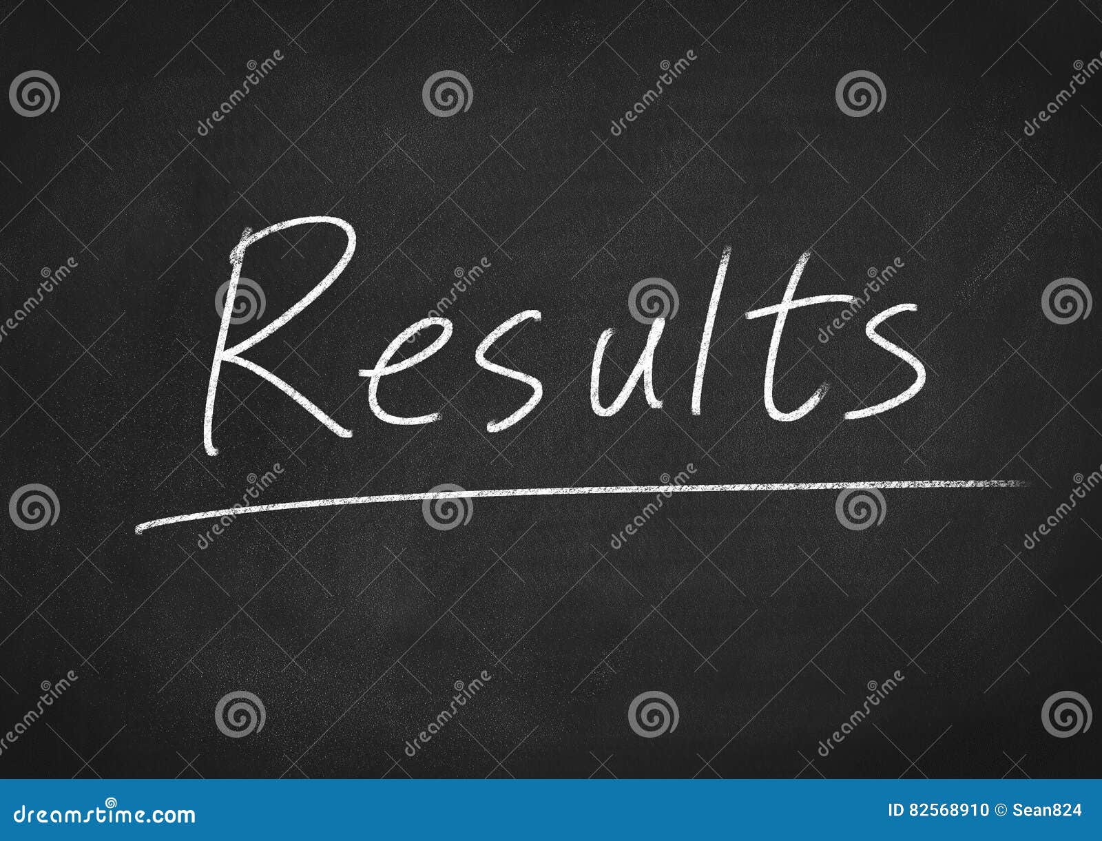 Results stock photo. Image of blackboard, result, word - 82568910