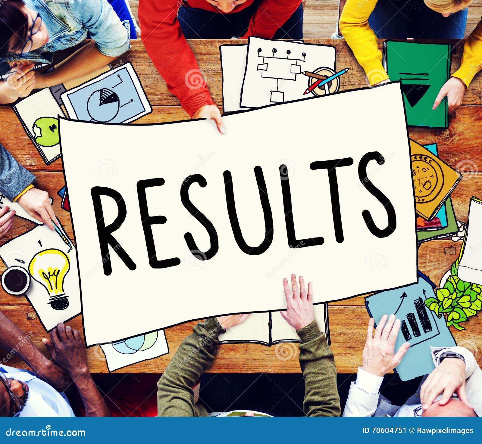 Results Effect Evaluation Productivity Concept Stock Image - Image of ...