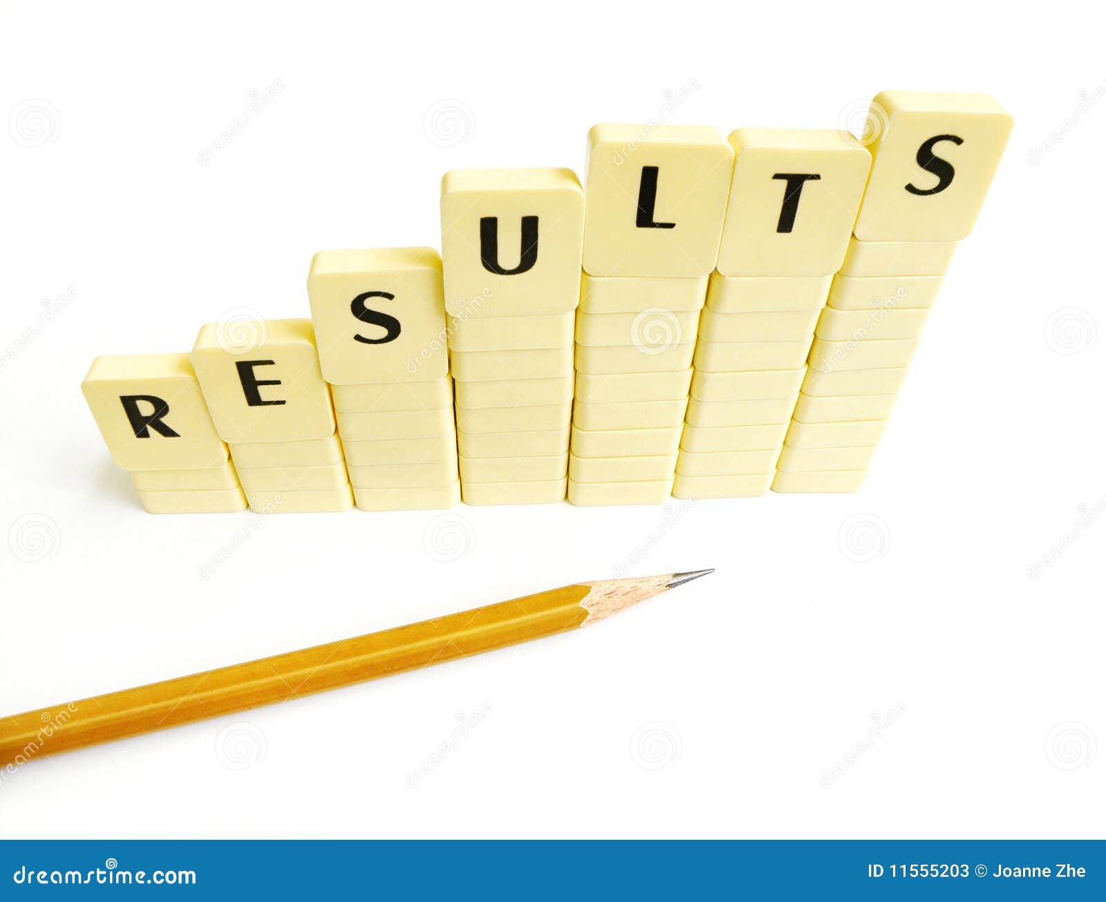 Results Increase Graph Concept Stock Image - Image of grows, concept ...