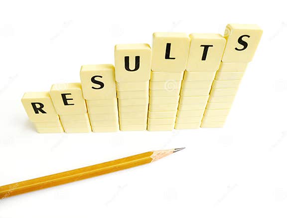Results Increase Graph Concept Stock Image - Image of grows, concept ...