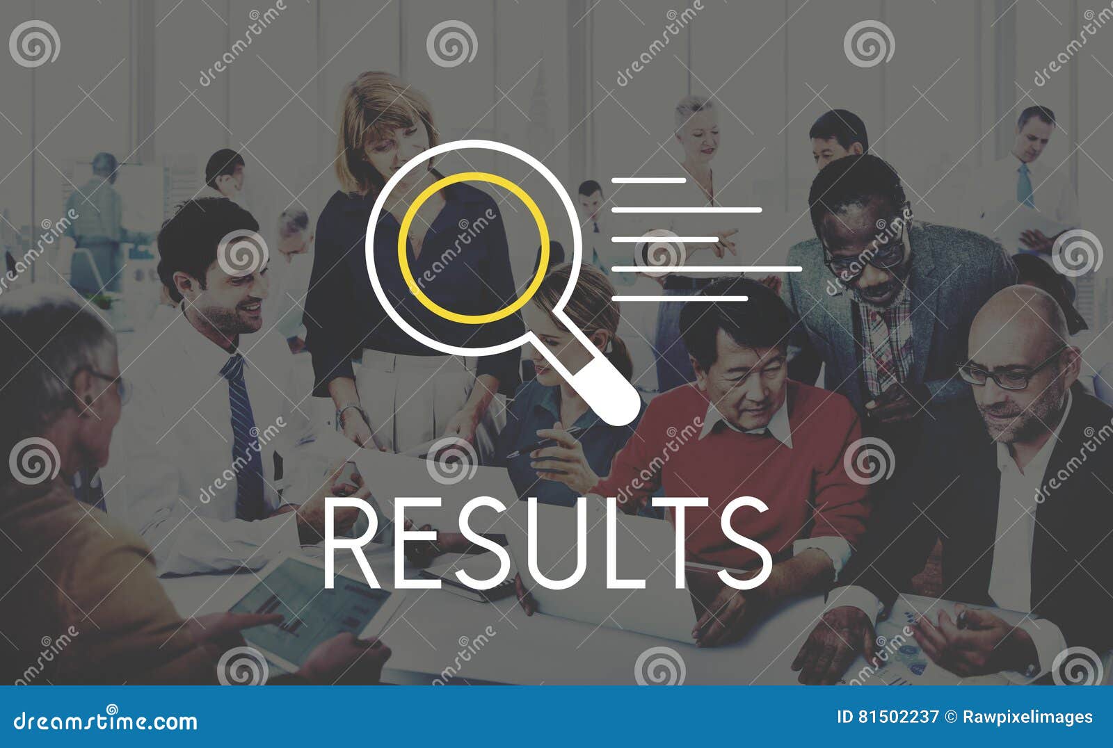 Results Research Knowledge Discovery Concept Stock Image - Image of ...