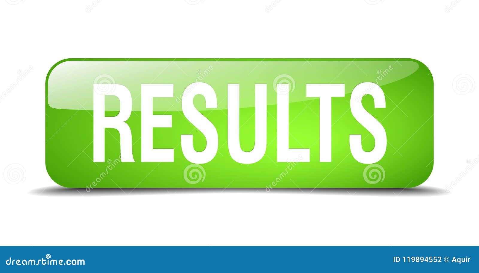 Results button stock vector. Illustration of shadow - 119894552