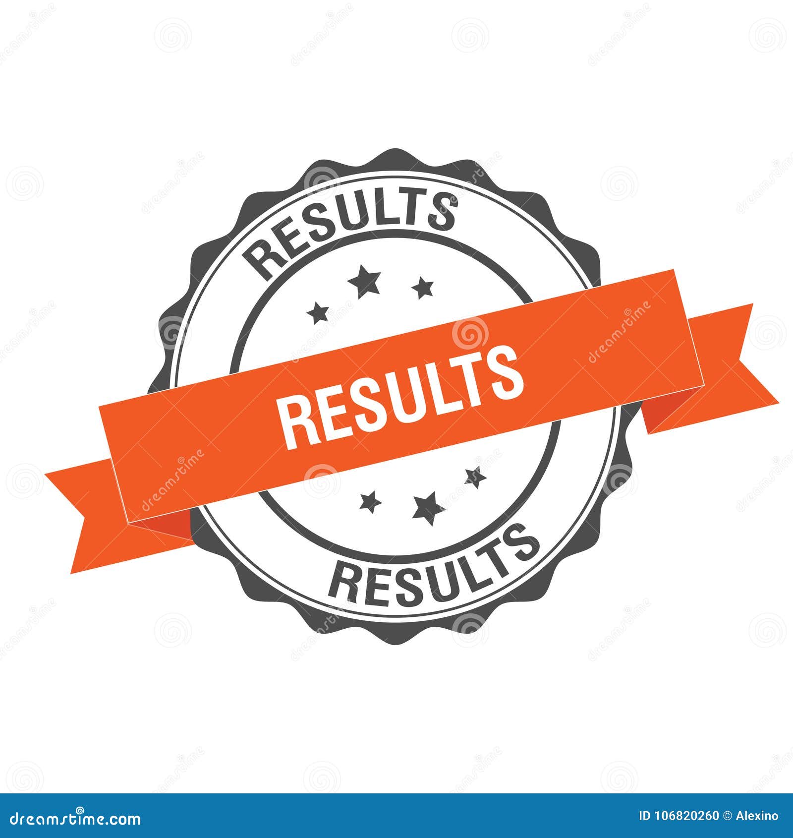 Results stamp illustration stock vector. Illustration of stamp - 106820260