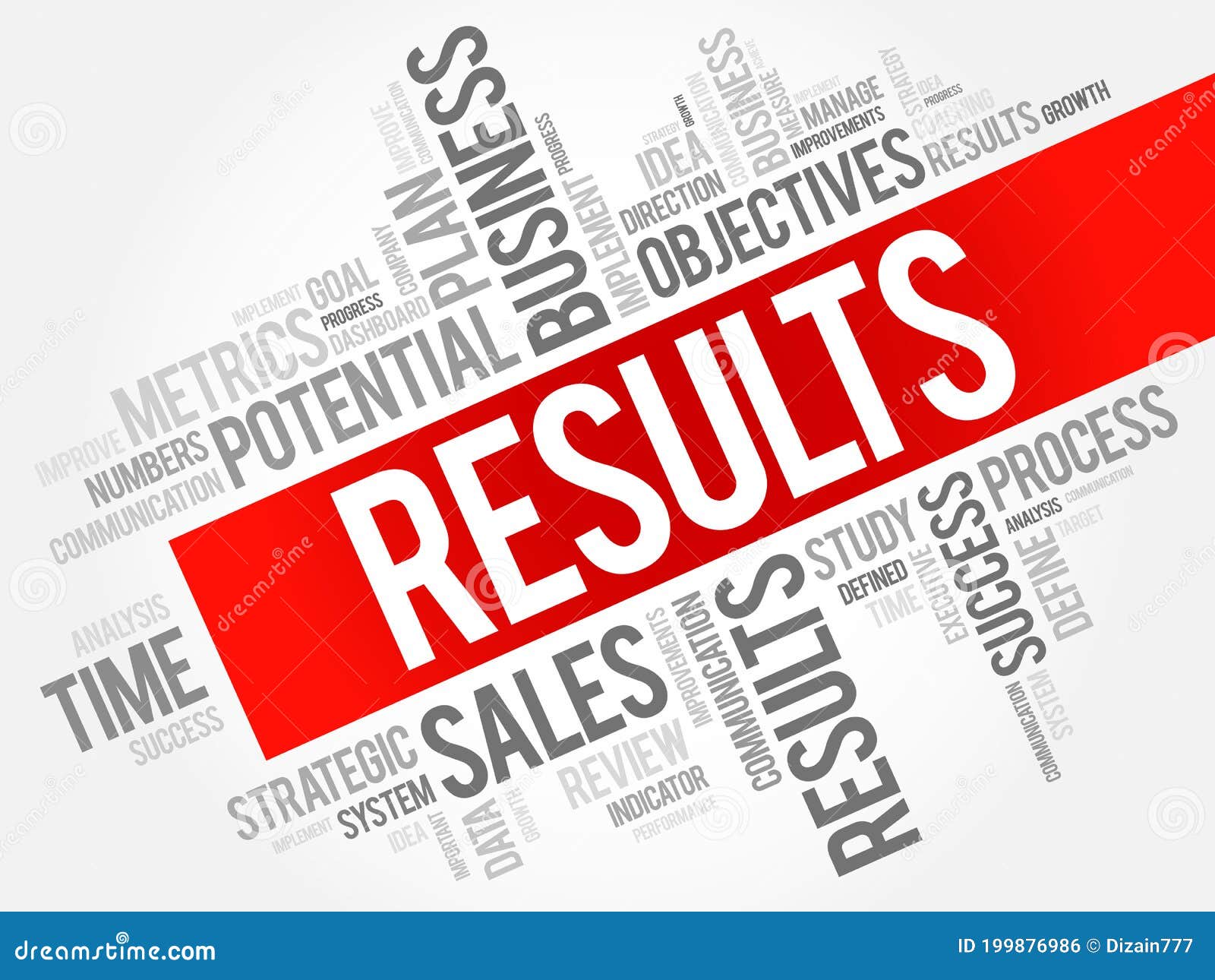 Results word cloud stock illustration. Illustration of plan - 199876986