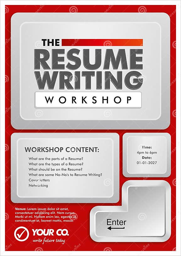 Resume writing stock vector. Illustration of career, students - 91102213