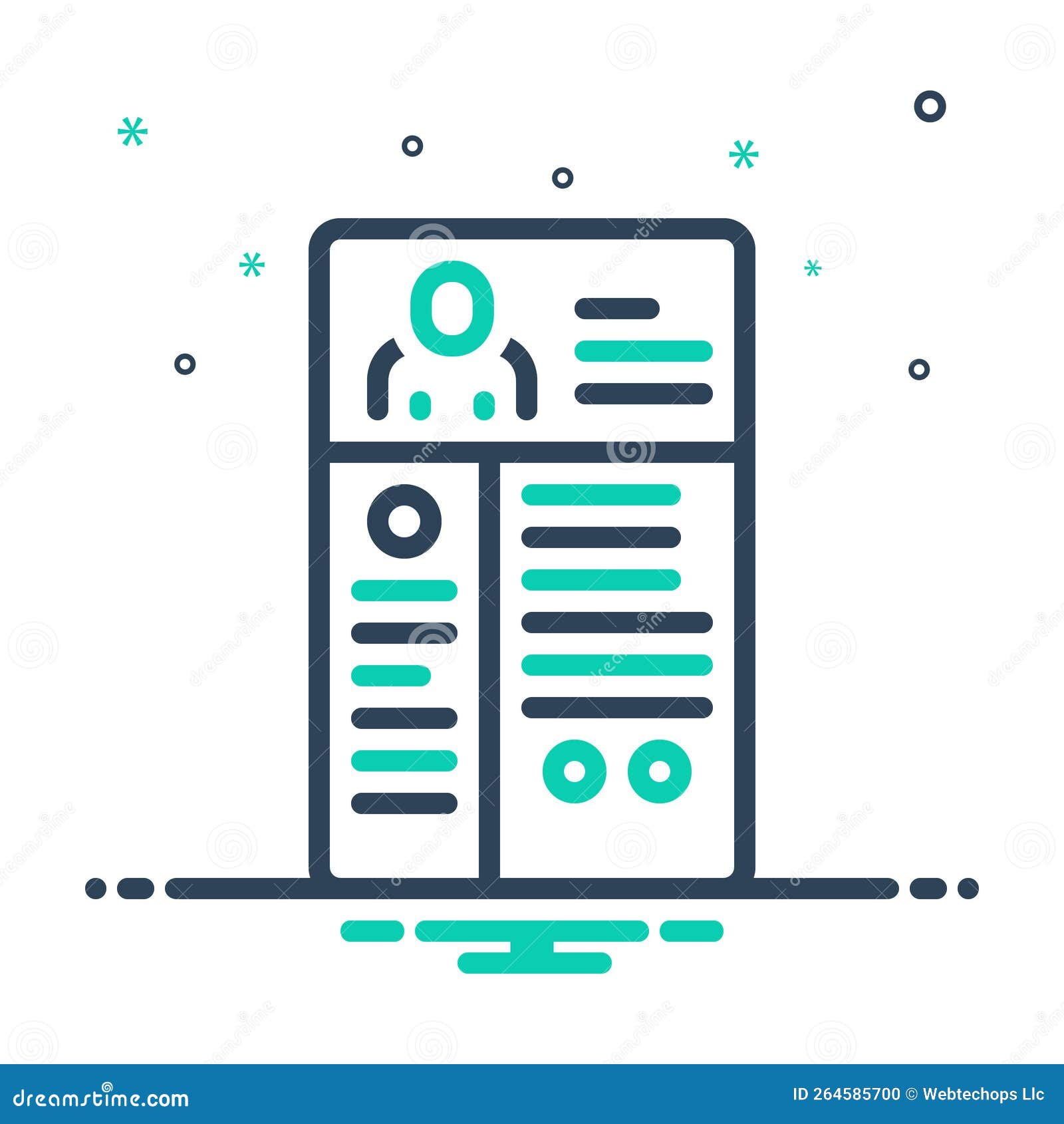 Resumessummary Stock Illustrations – 2 Resumessummary Stock ...