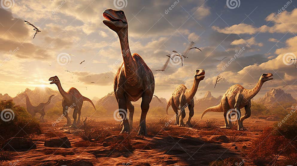 The Resurrection of Dinosaurs an Eccentric Scientist U_002 Stock ...