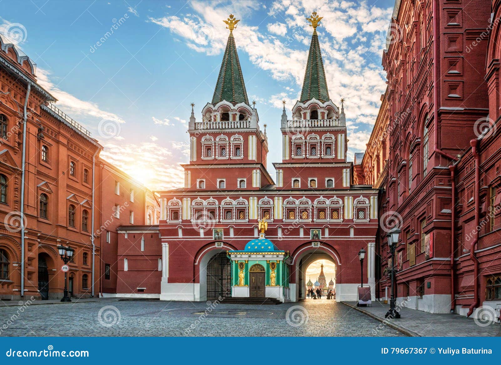 Resurrection gate stock image. Image of landmark, arch - 79667367