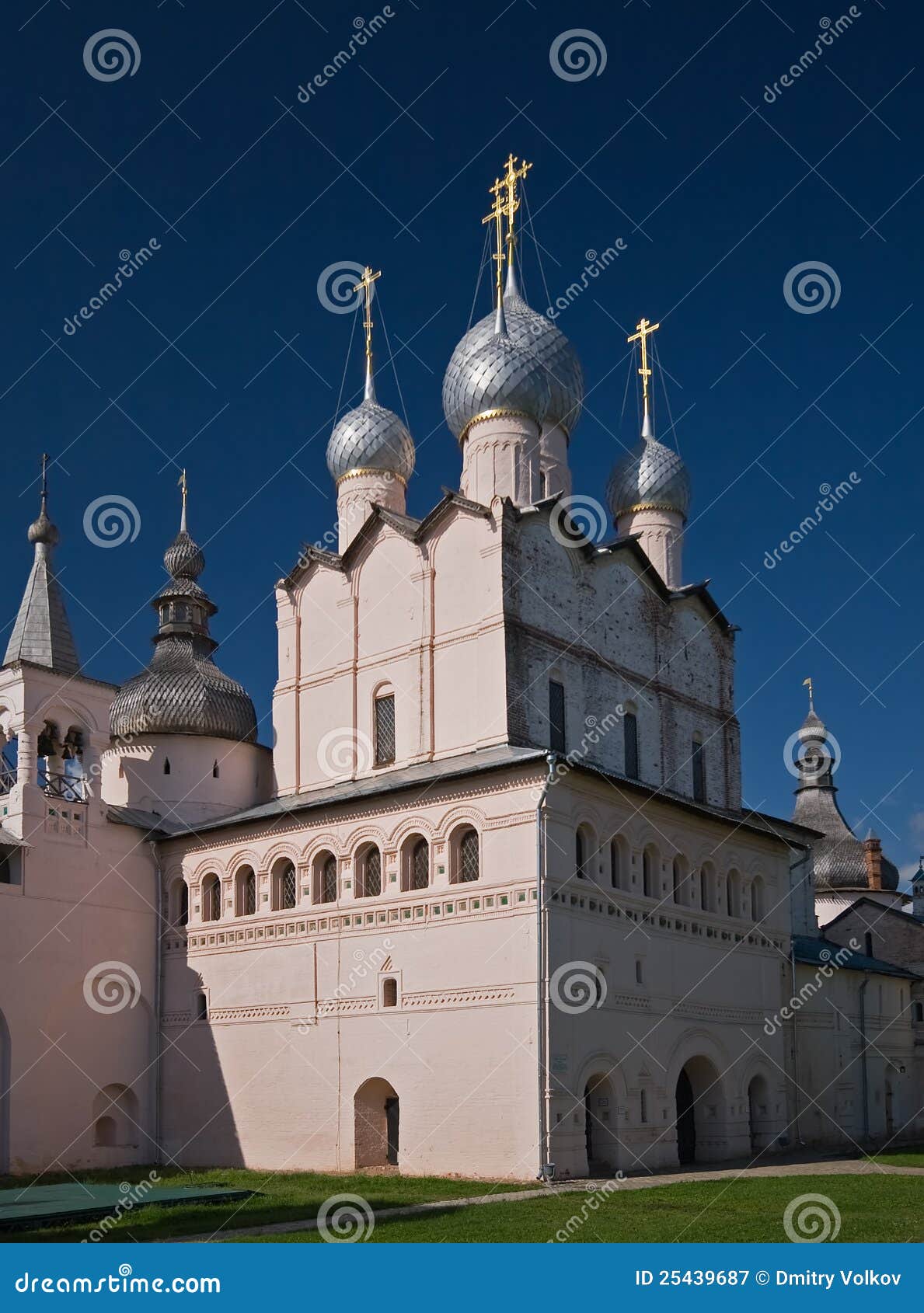 Resurrection Orthodox Church in Rostov Kremlin Stock Image - Image of ...