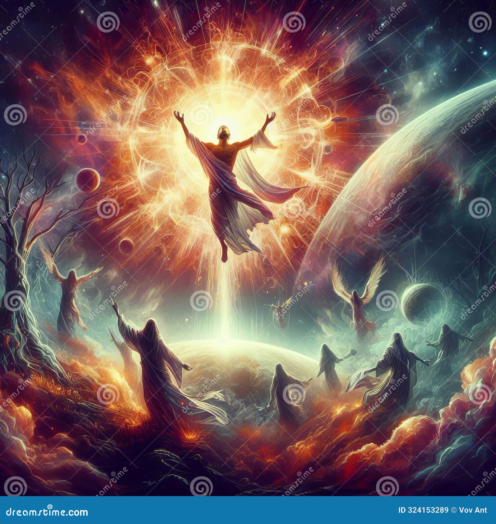 Resurrection Power a Dynamic Term for Easter, Expressing the Ta Stock ...