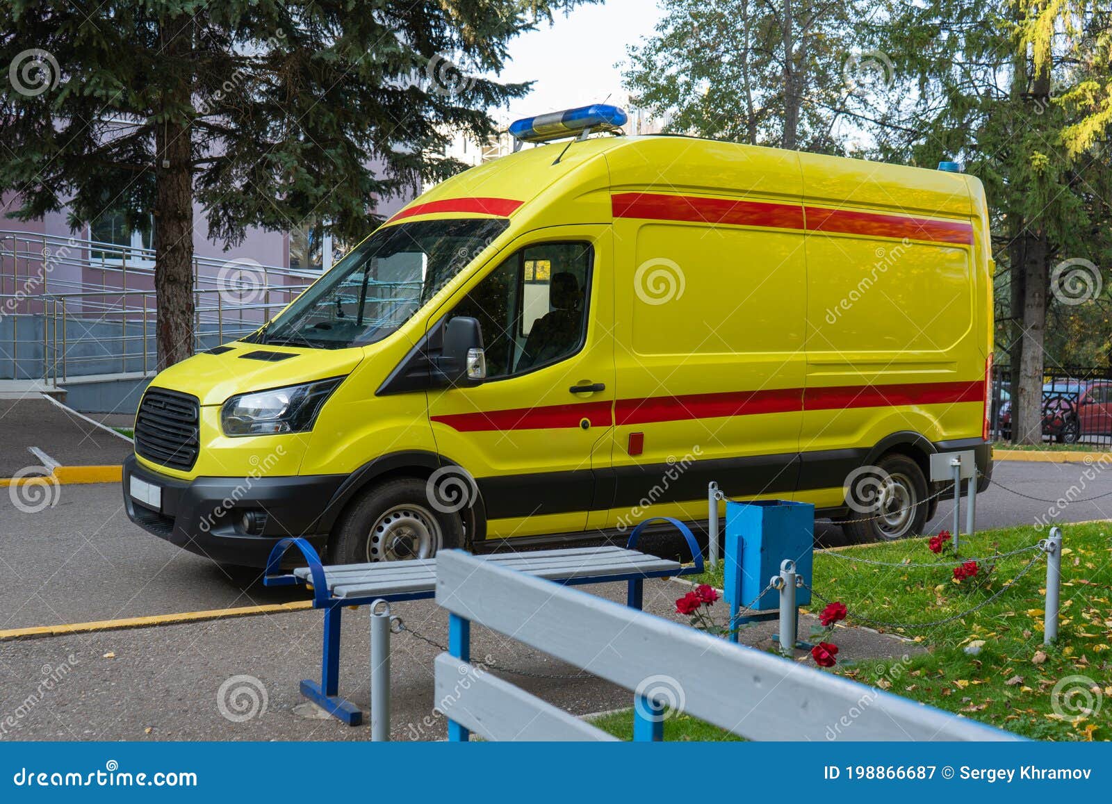 Resuscitation Machine at a Clinic in Russia Stock Image - Image of ...