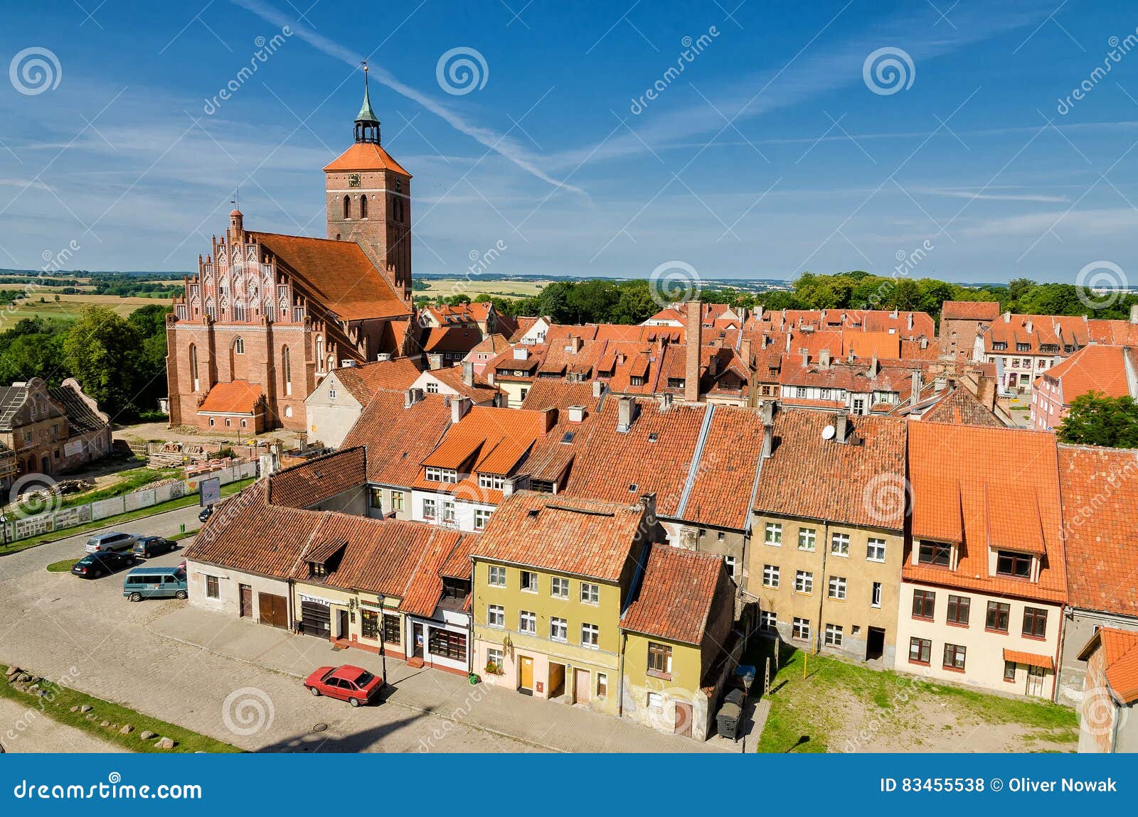 Reszel editorial stock photo. Image of marketplace, center - 83455538